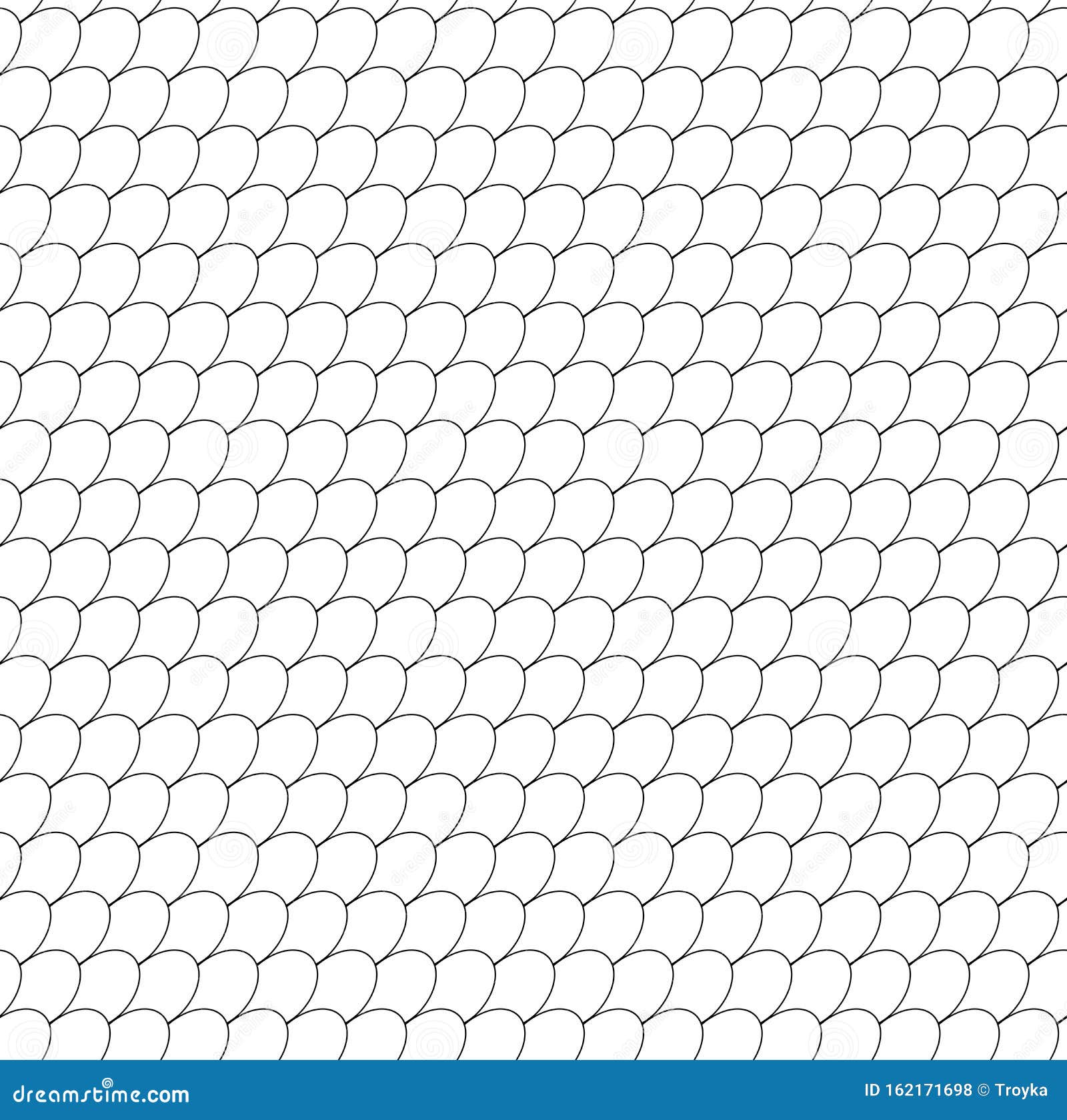 Seamless Fish Scale Pattern. Diagonal Texture Stock Vector ...