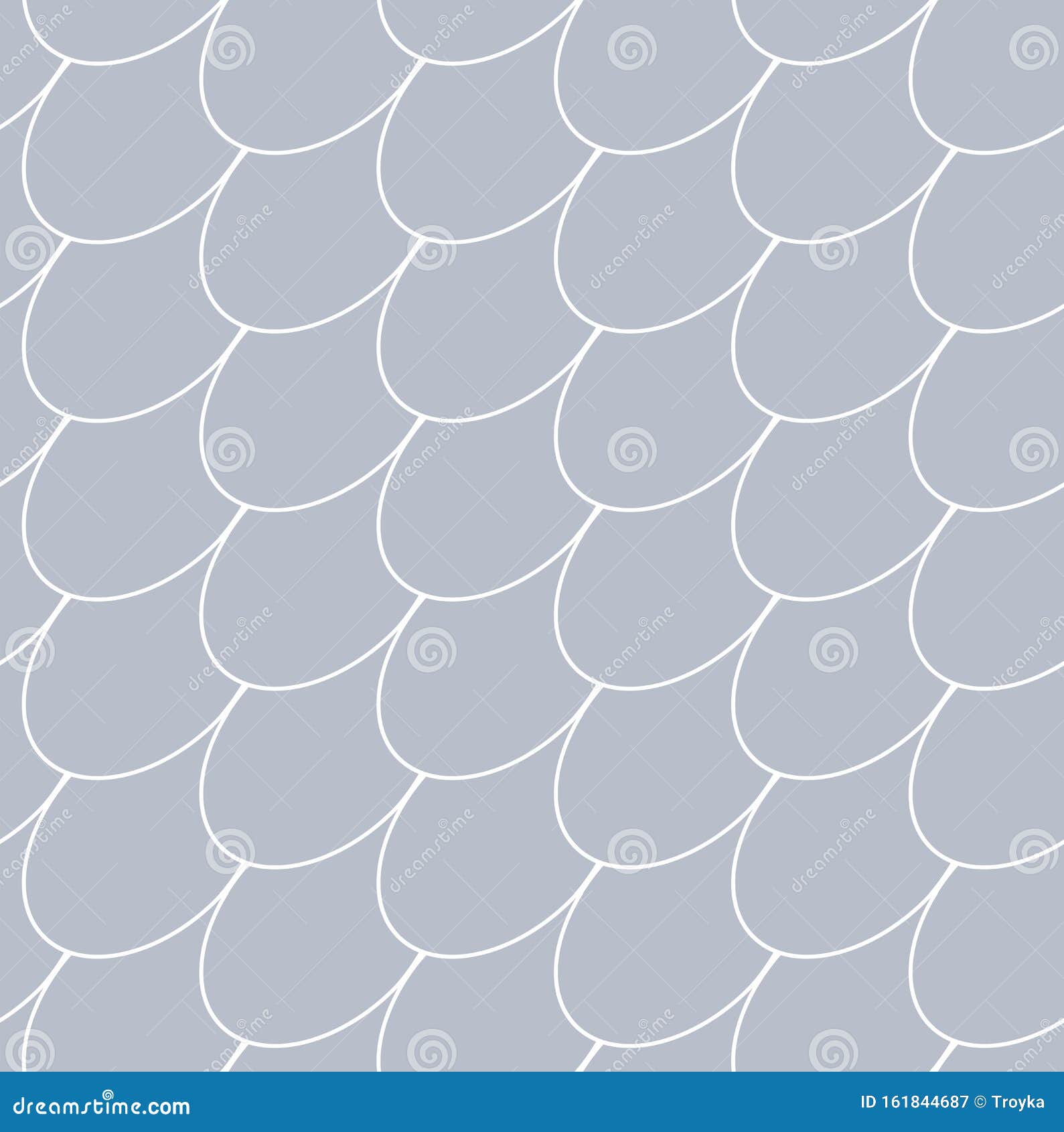 Seamless Fish Scale Pattern. Geometric Diagonal Texture Stock Vector ...