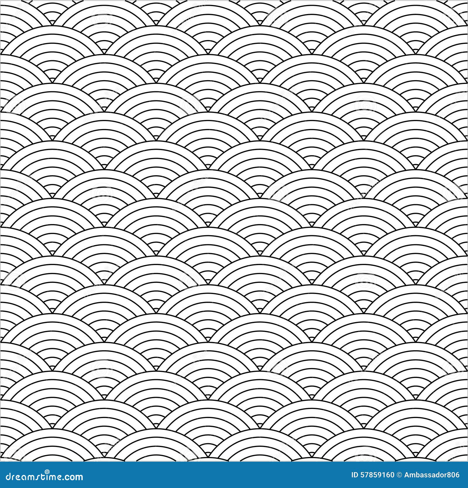 Seamless fish scale stock vector. Illustration of decoration - 57859160