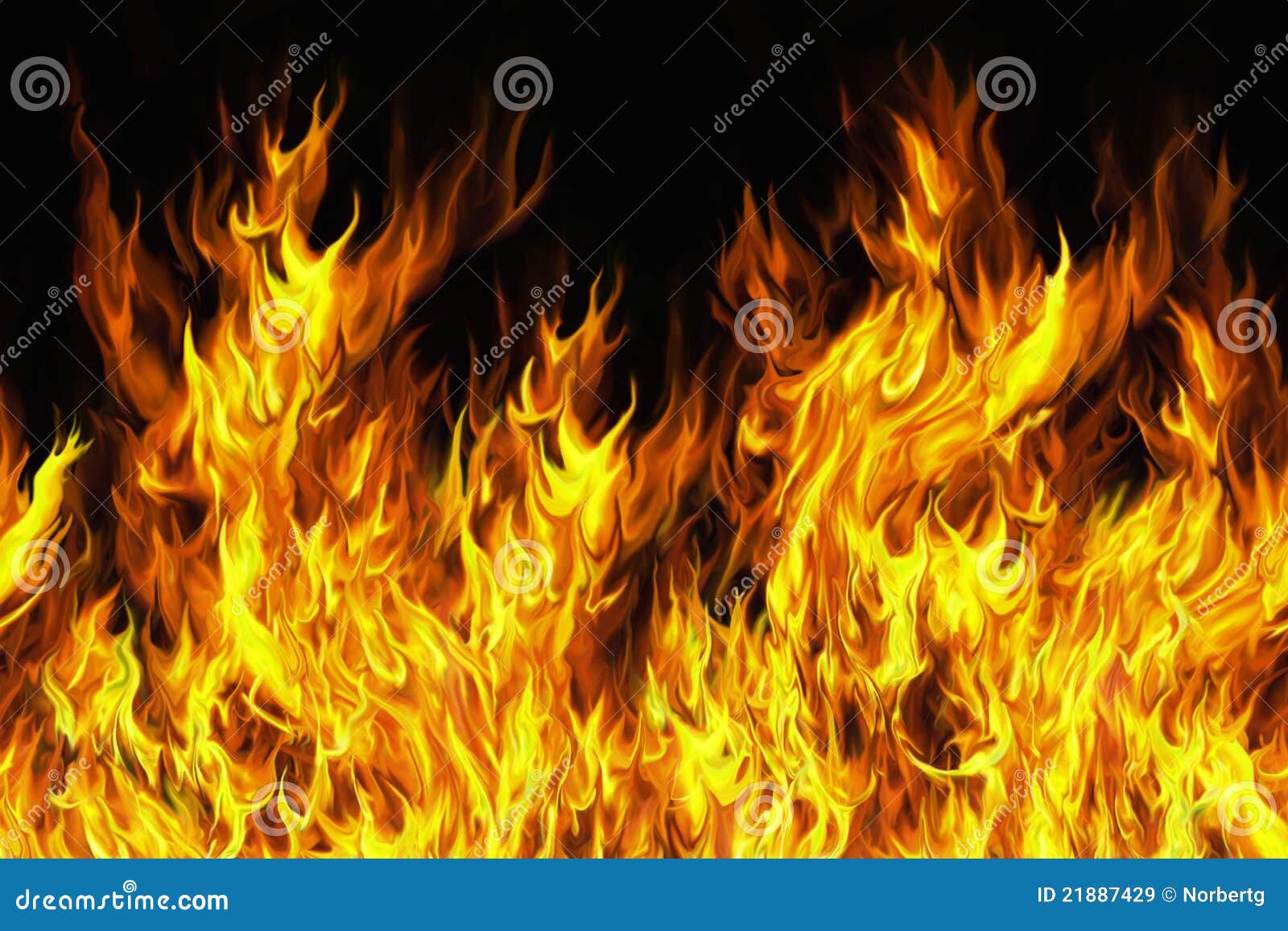 Seamless flames stock illustration. Illustration of element - 21887429