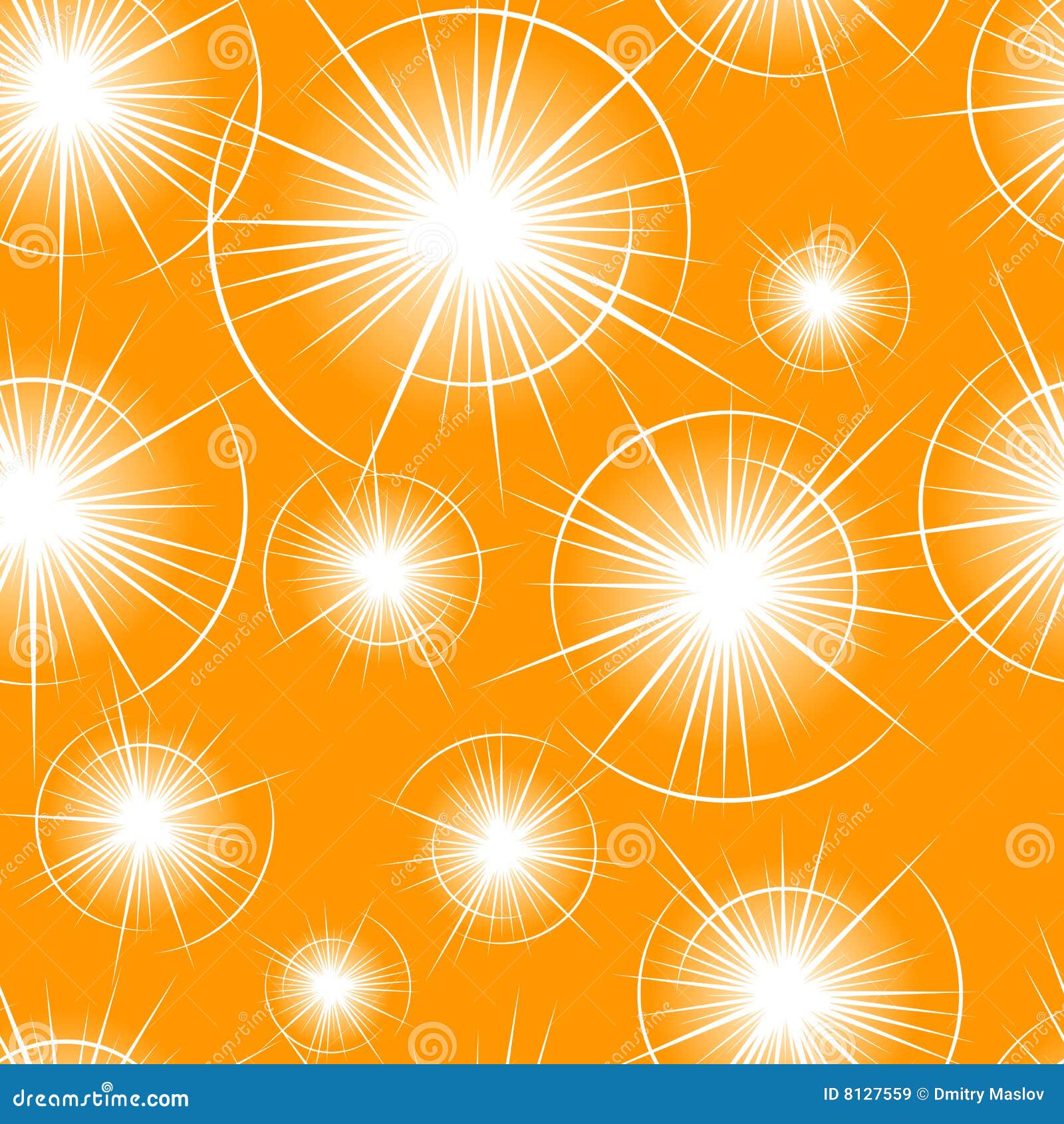Seamless Flare Pattern stock vector. Illustration of flash - 8127559