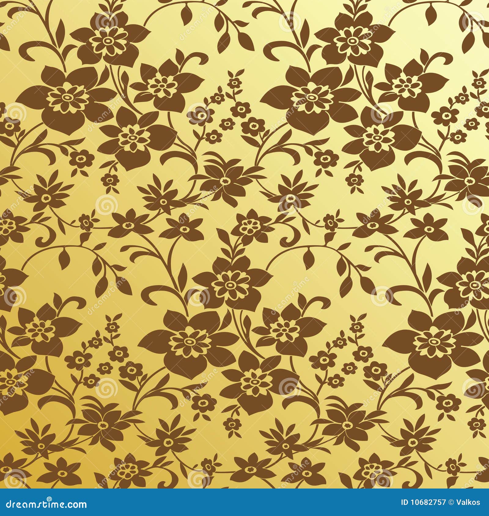 Seamless floral background stock vector. Illustration of seamless ...