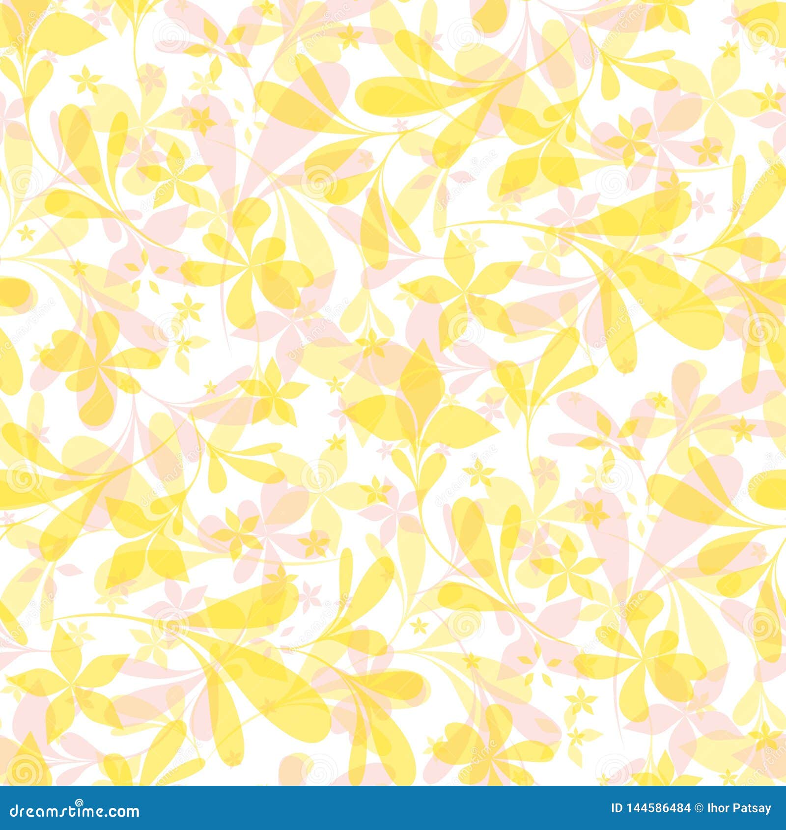 Seamless floral pattern stock vector. Illustration of decoration ...
