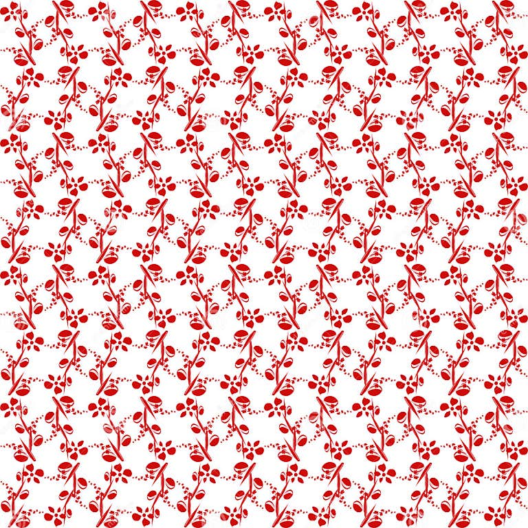 Seamless floral pattern stock illustration. Illustration of pattern ...