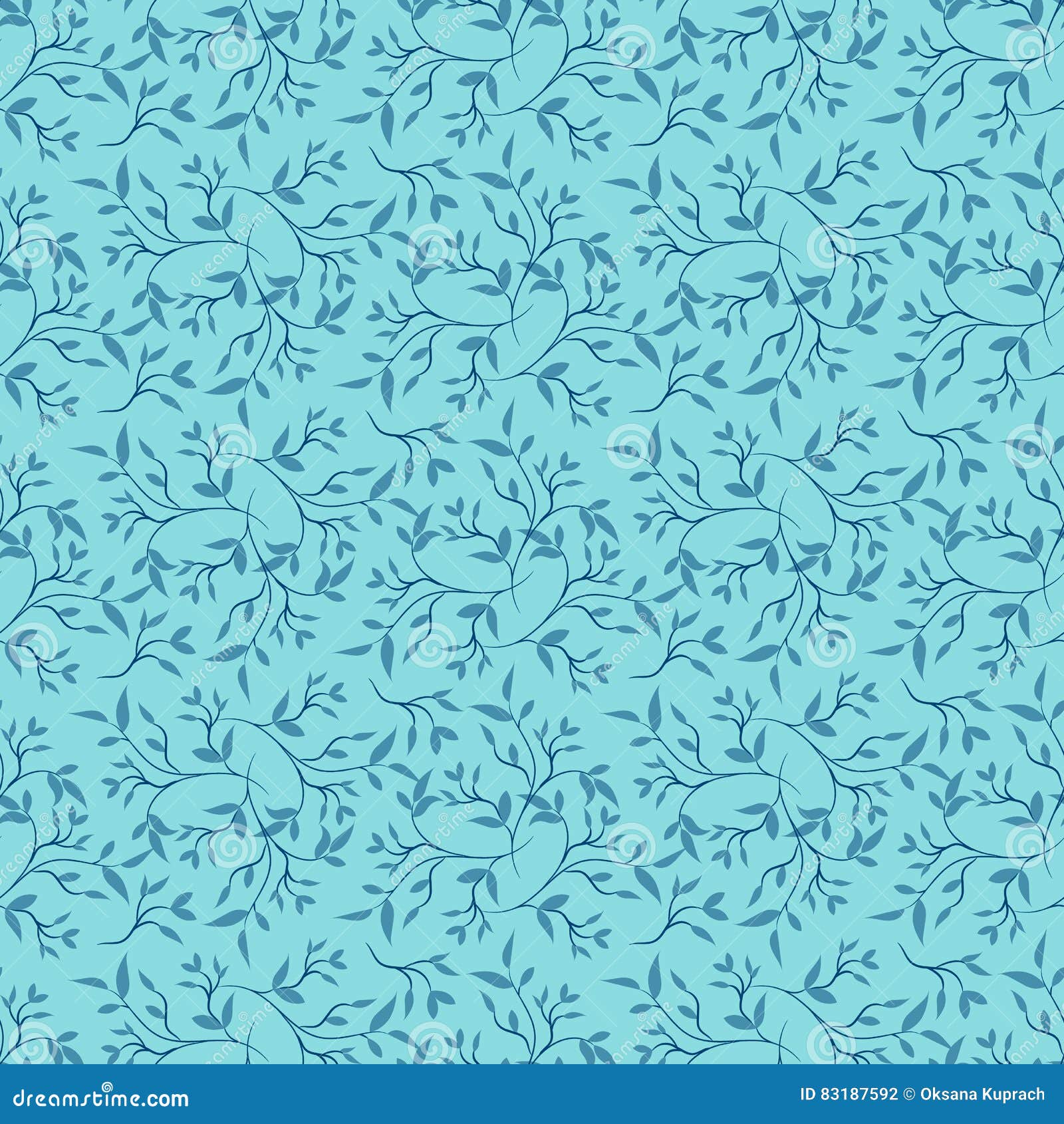 Seamless floral pattern. stock vector. Illustration of abstract - 83187592