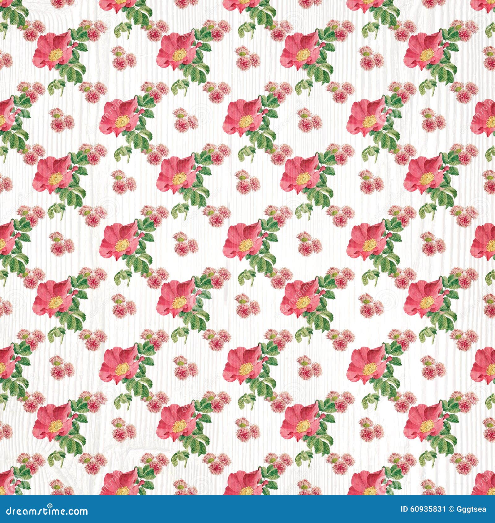 Seamless Floral Pattern Paper Wallpaper Royalty-Free Stock Photography ...
