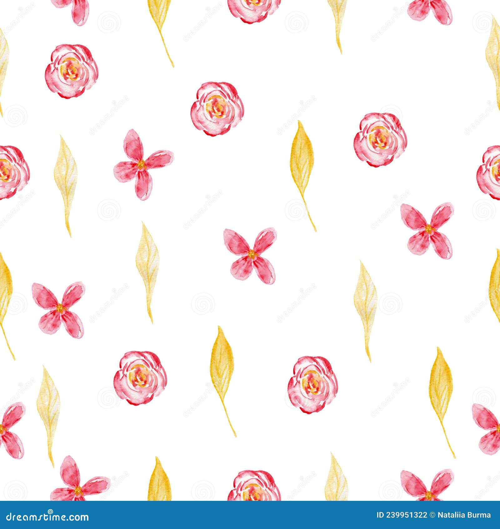 Seamless Floral Pattern. Pattern for Print. Texture for Wrapping Paper ...