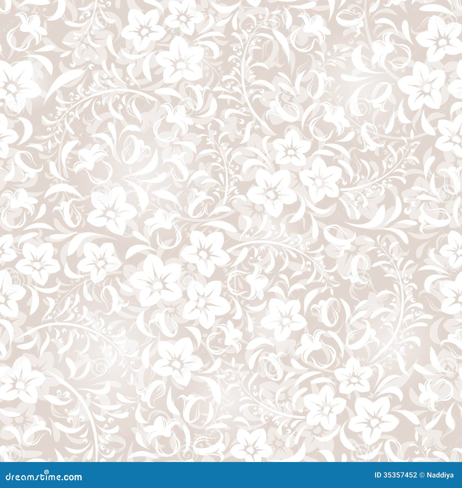 Seamless floral pattern. stock vector. Illustration of ornate - 35357452