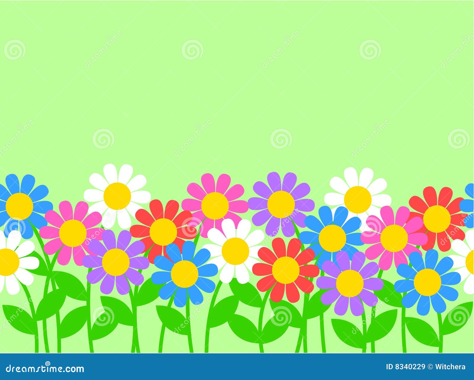 10 Colorful Border Designs Images Colorful Flower Border