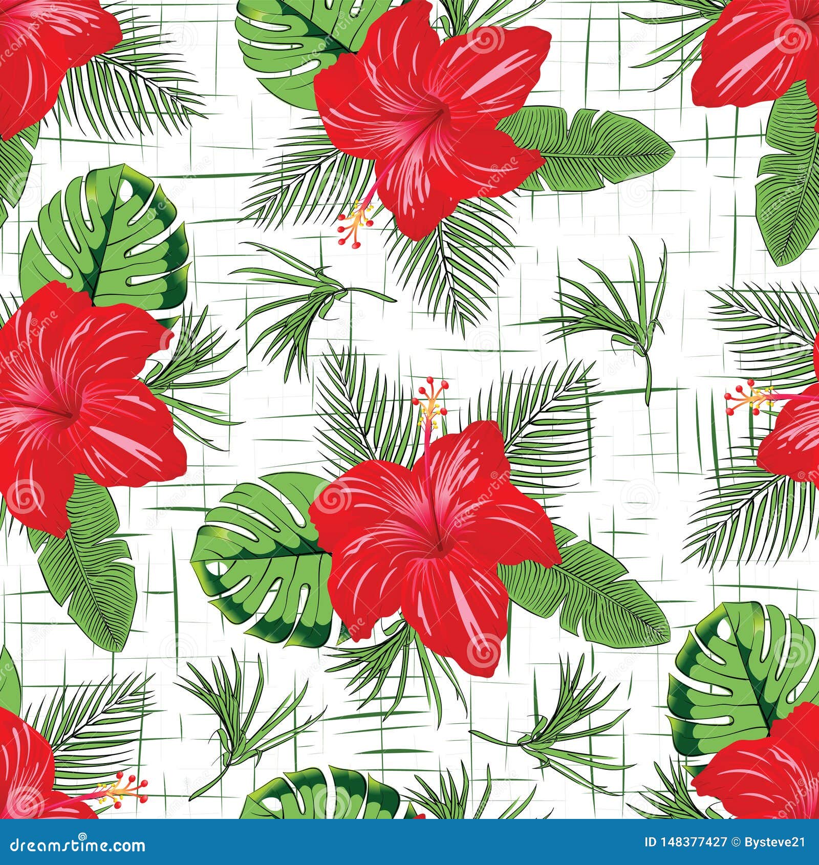 Seamless Flower Leaves Pattern Small Leaf Design Stock Illustration ...