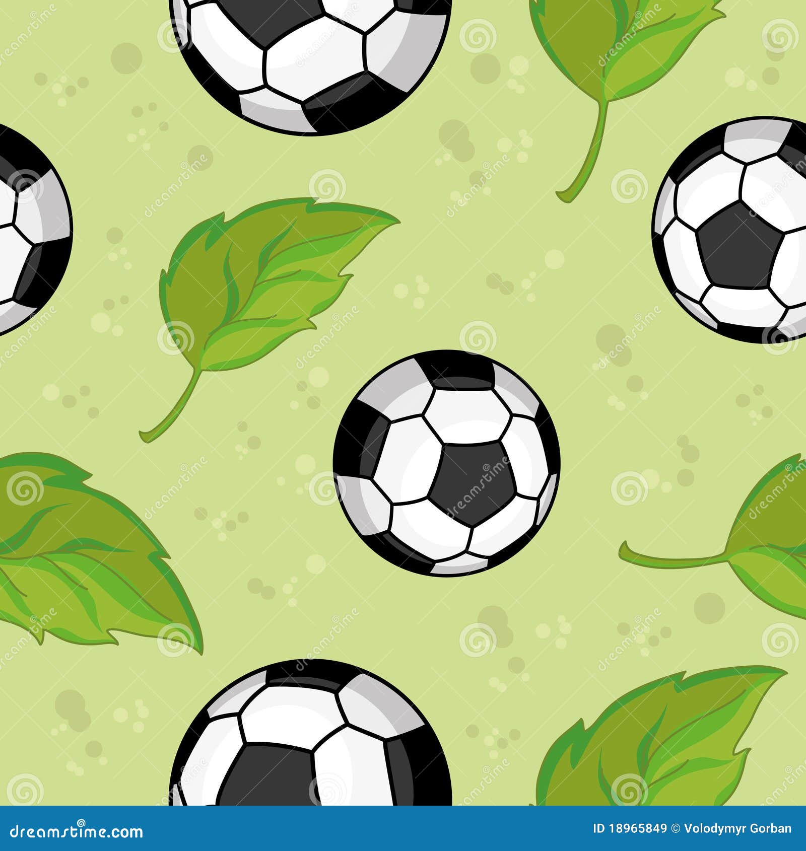 Seamless Football Pattern, Vector | CartoonDealer.com #15412529