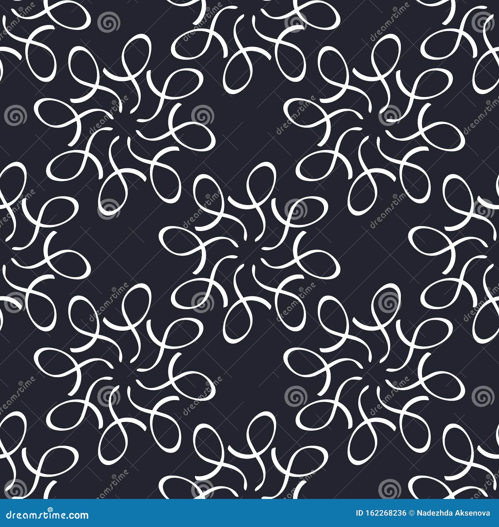 Seamless Free Hand Drawn Background For Wallpaper Design, Fabric ...