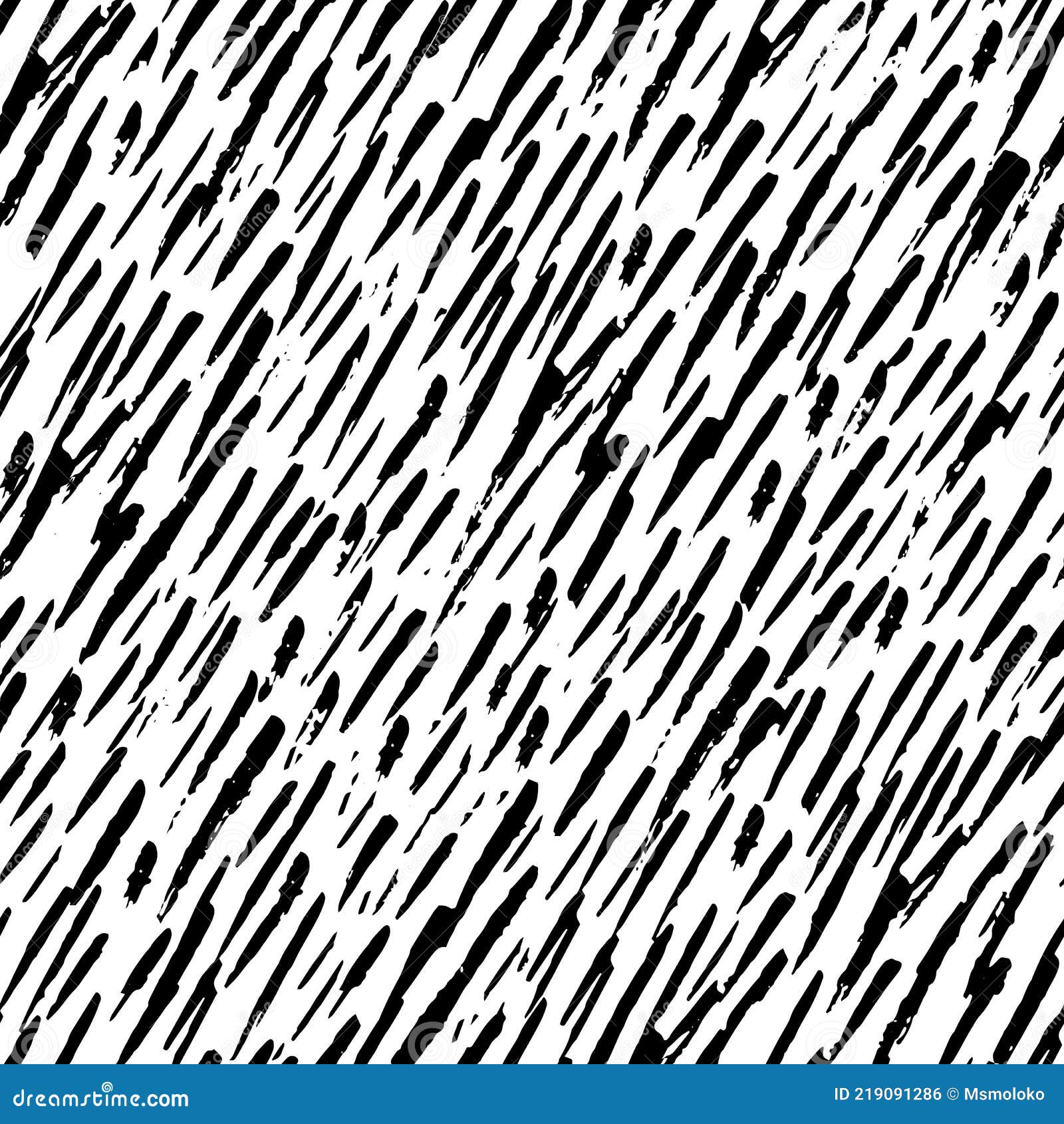 Seamless Freehand Drawn Background Uneven Rain Texture Stock ...