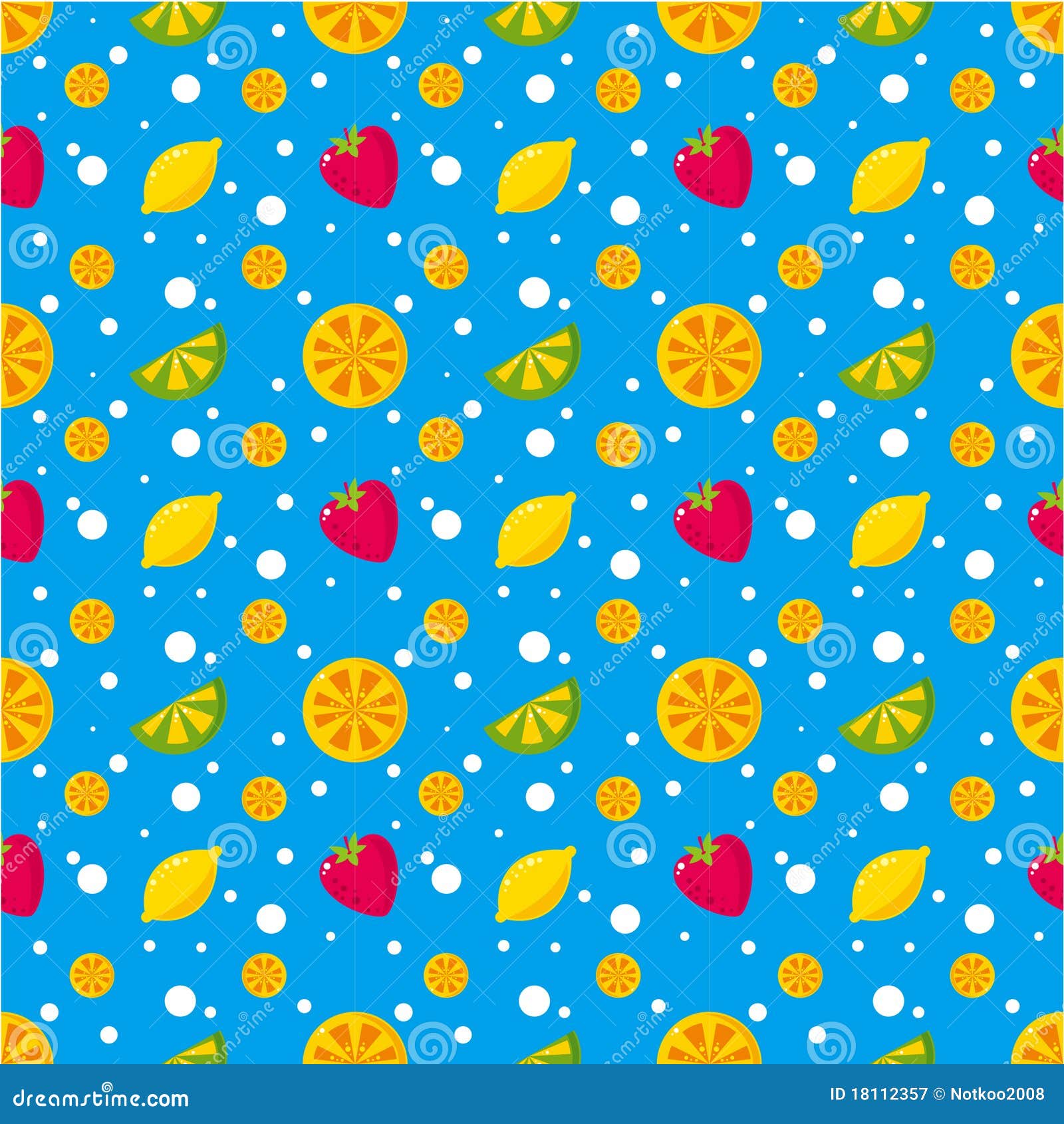 Seamless Fruit Juice Pattern Stock Vector - Illustration of element ...