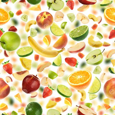 Seamless fruit pattern stock photo. Image of piece, boom - 10289490