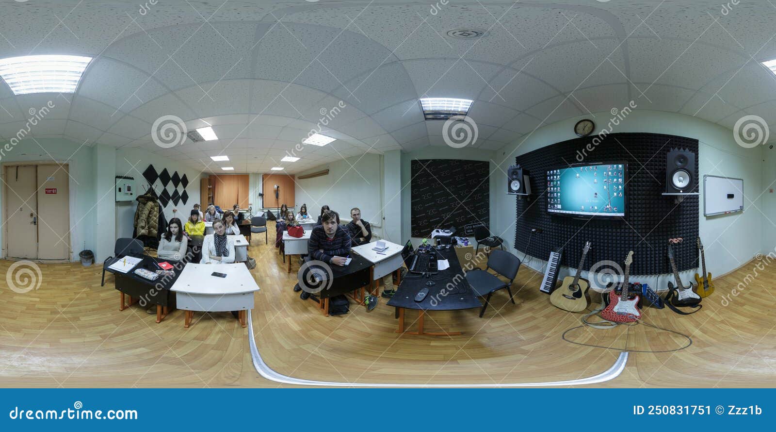 Seamless Full Spherical 360 Degree Panorama In Equirectangular ...