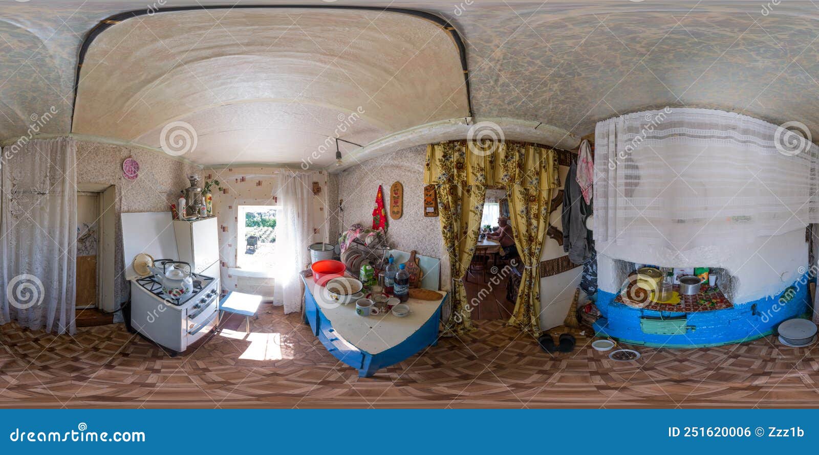 Seamless Full Spherical 360 Degree Panorama In Equirectangular ...