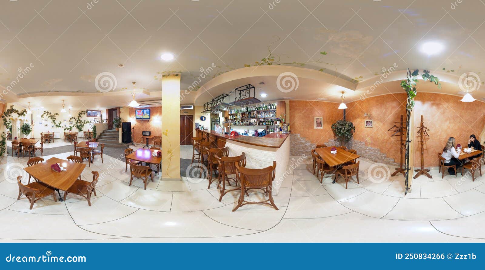 Seamless Full Spherical 360 Degree Panorama In Equirectangular ...
