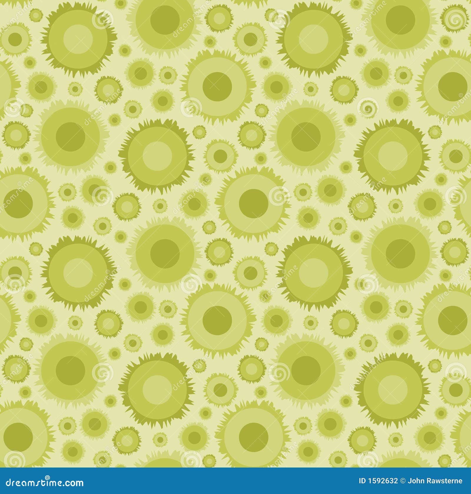 Seamless Funky Wallpaper Pattern Stock Illustration - Illustration of ...