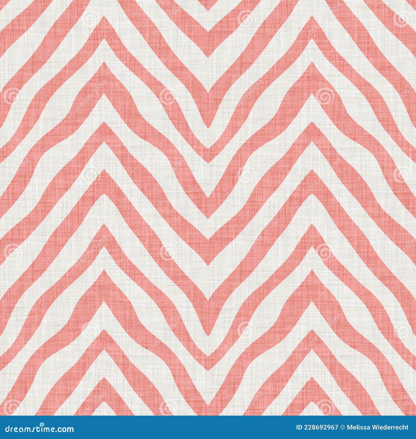 Seamless Funky Wavy Chevron Strip Pattern for Surface Print. Stock ...