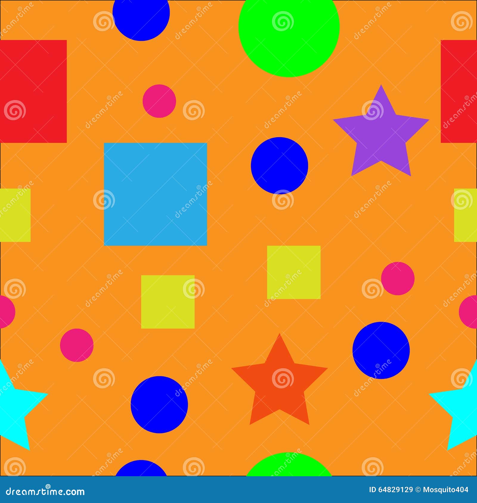 Seamless funny pattern stock vector. Illustration of glow - 64829129