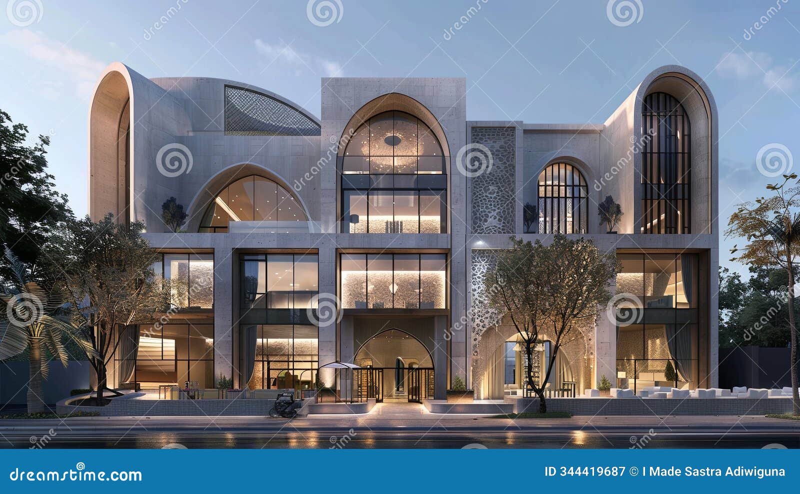 Seamless Fusion of Past and Present Modern Building with Traditional ...