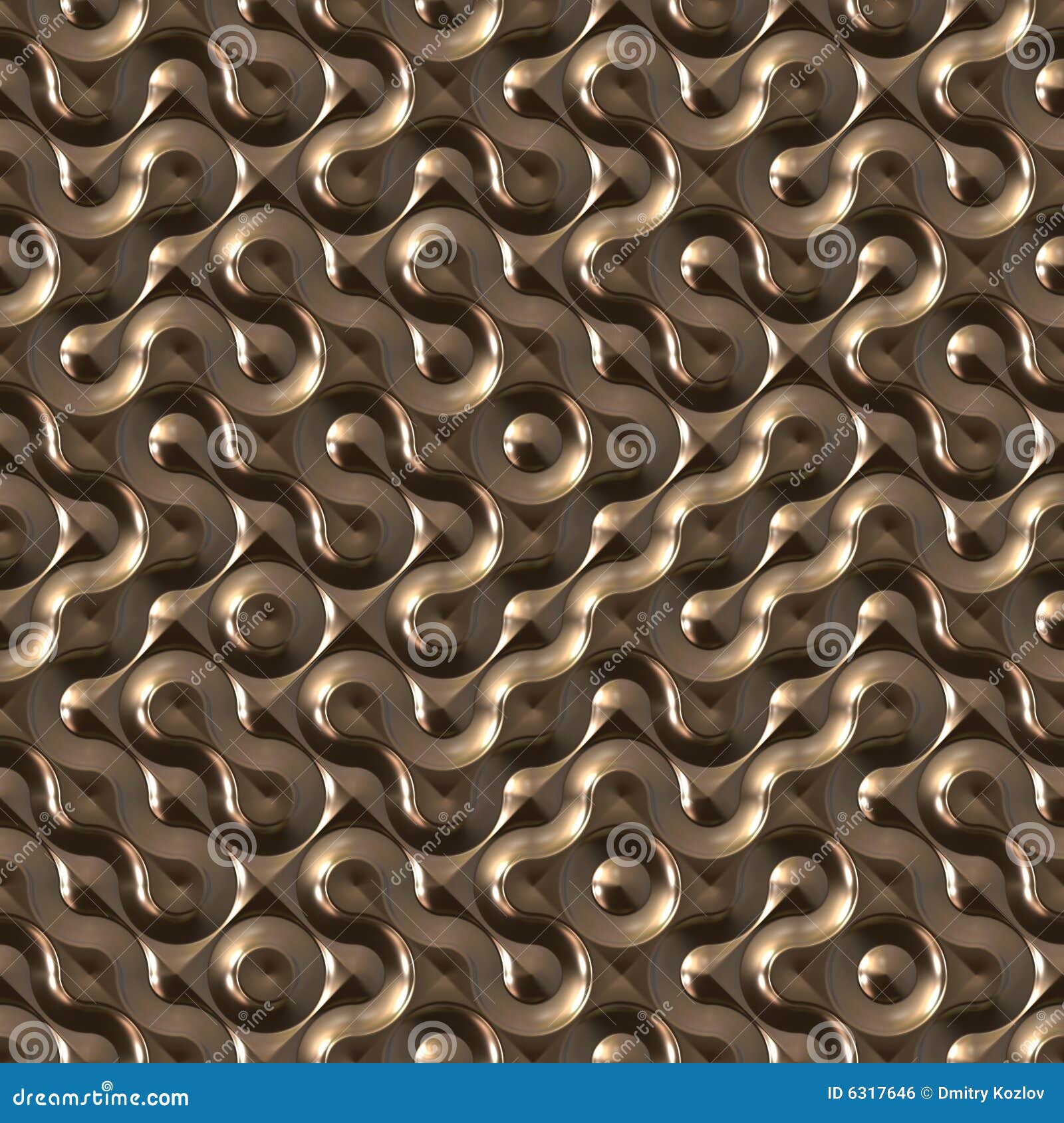 Seamless Futuristic Metal Texture Stock Photo | CartoonDealer.com #6317646