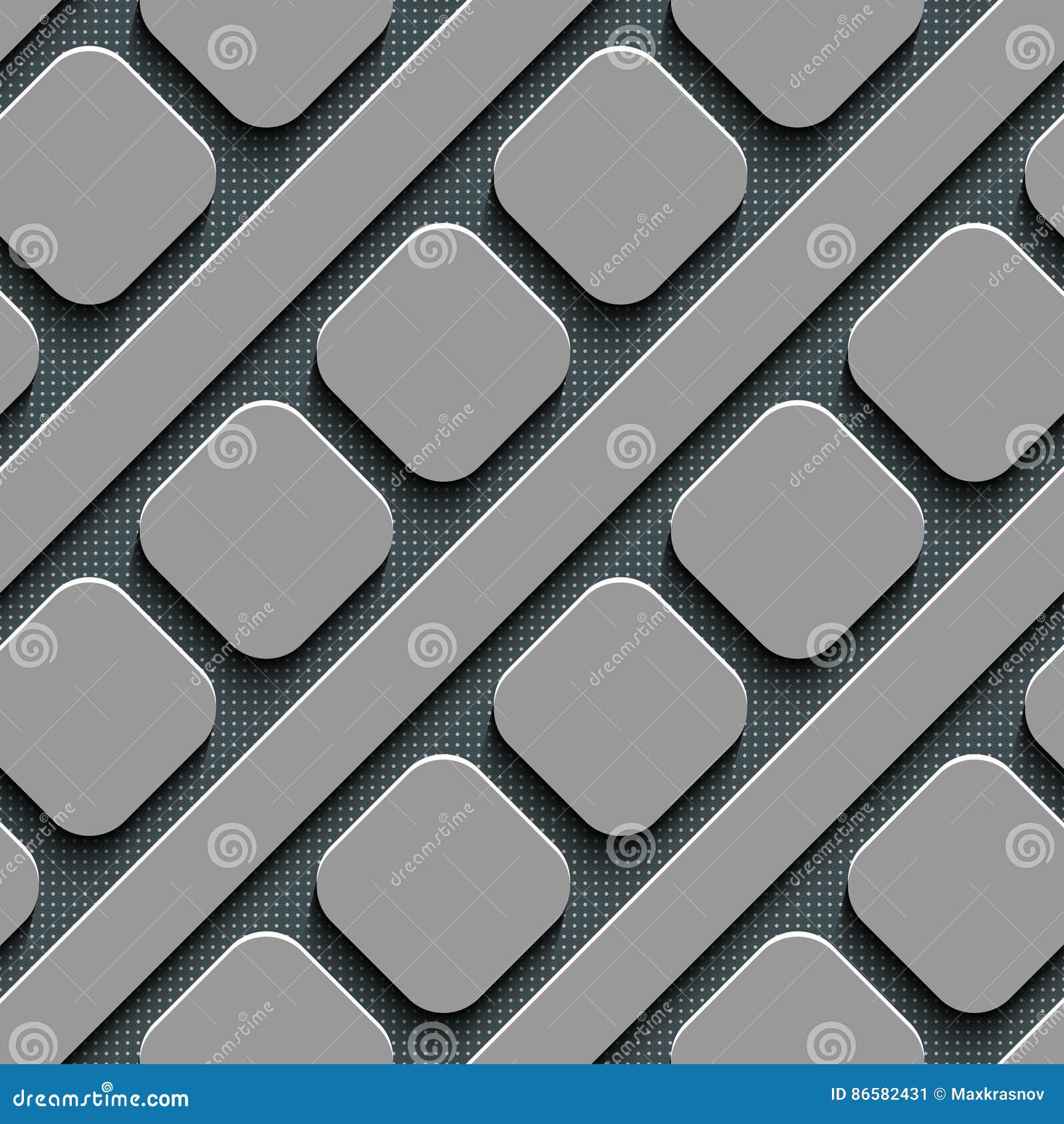 Seamless Futuristic Pattern Stock Vector - Illustration of element ...