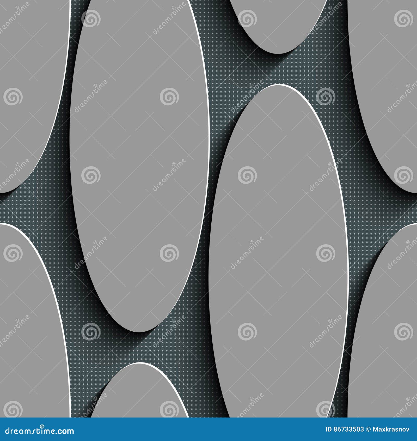 Seamless Futuristic Pattern Stock Vector - Illustration of fabric ...