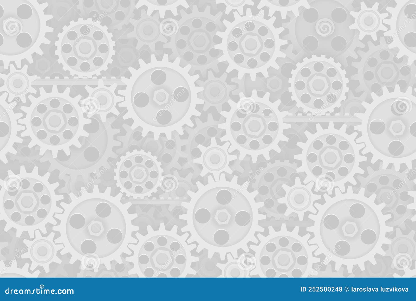 Seamless Mechanics Background Vector Illustration | CartoonDealer.com ...