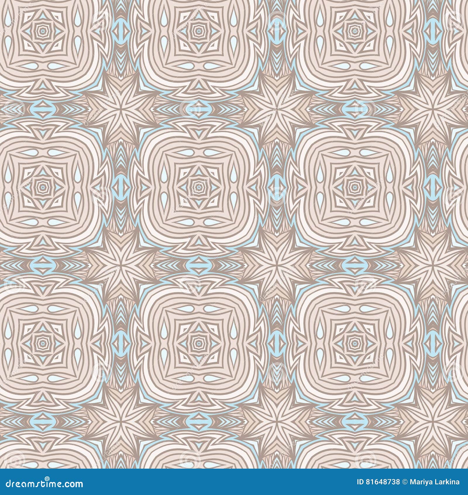 Seamless gentle pattern. stock vector. Illustration of traditional ...