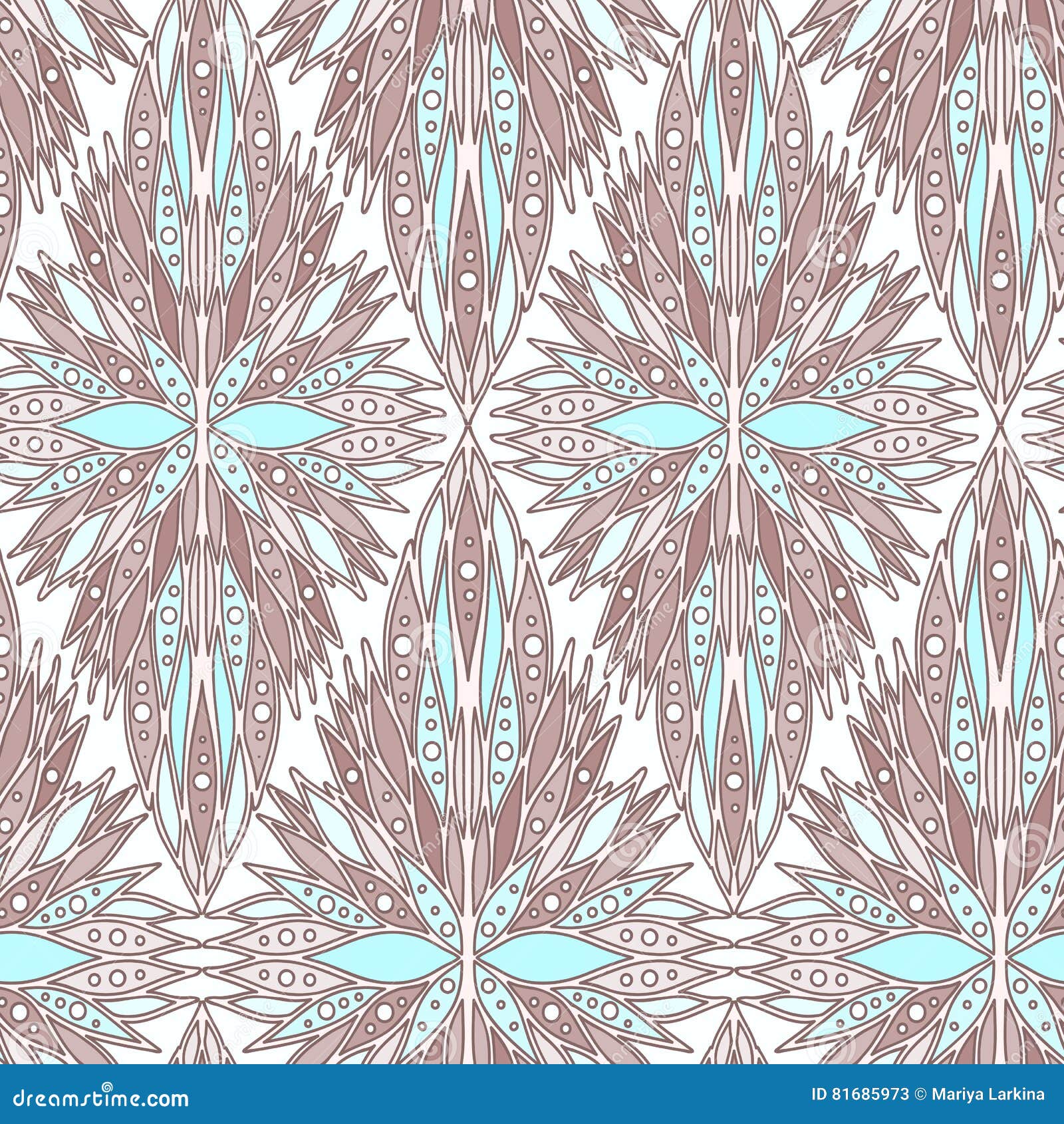 Seamless gentle pattern. stock vector. Illustration of pattern - 81685973