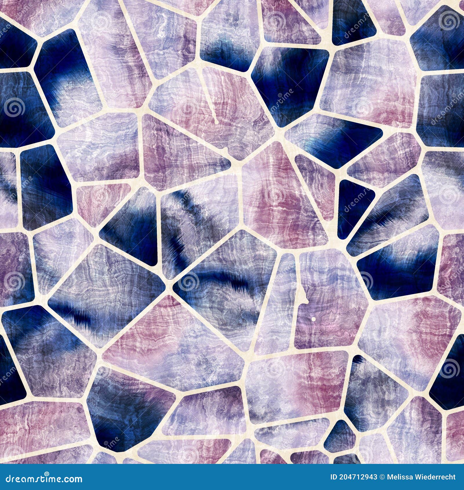 Seamless Geo Tile Shape Collage Surface Pattern Stock Illustration ...