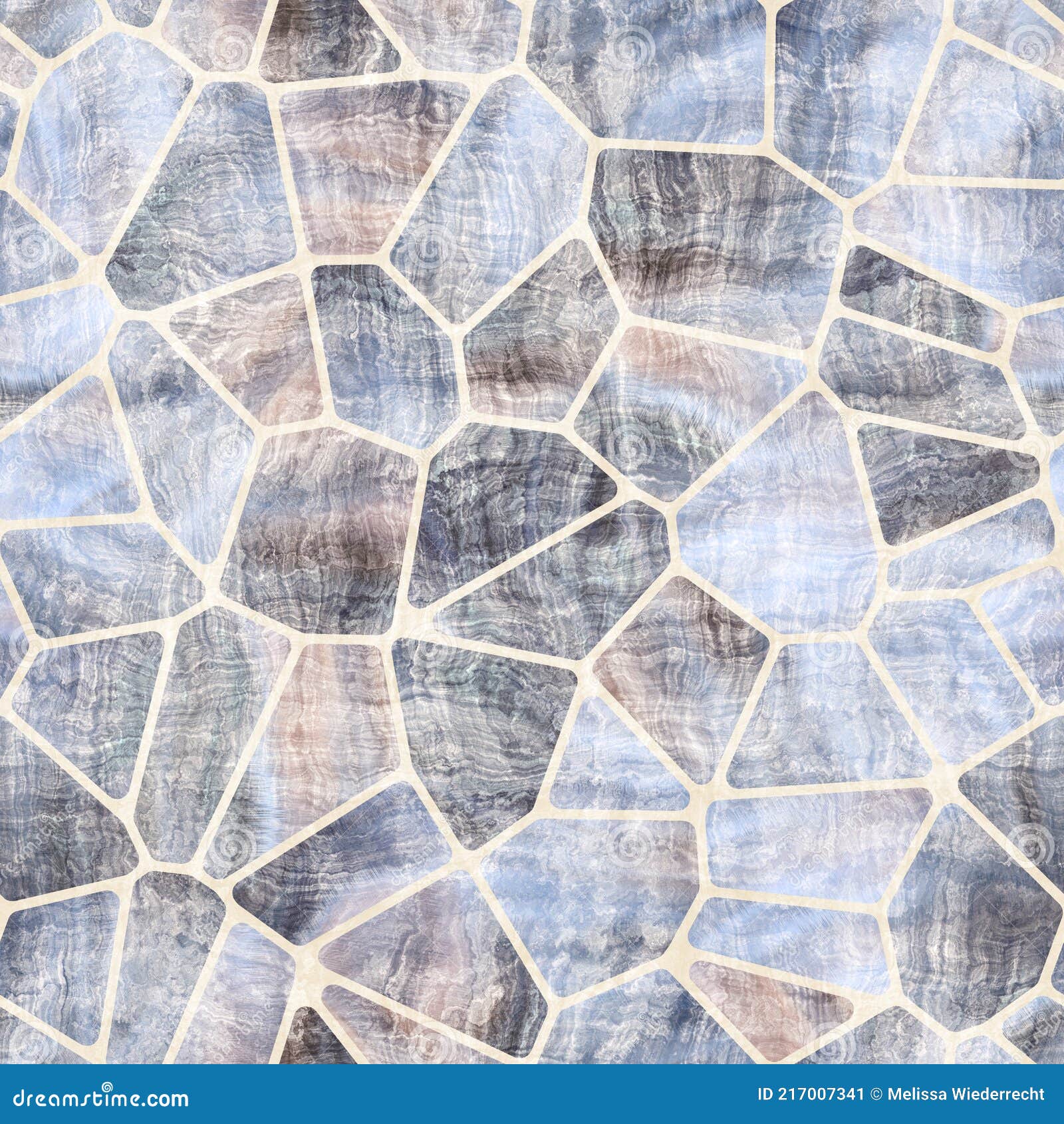 Seamless Geo Tile Shape Collage Surface Pattern Stock Image - Image of ...