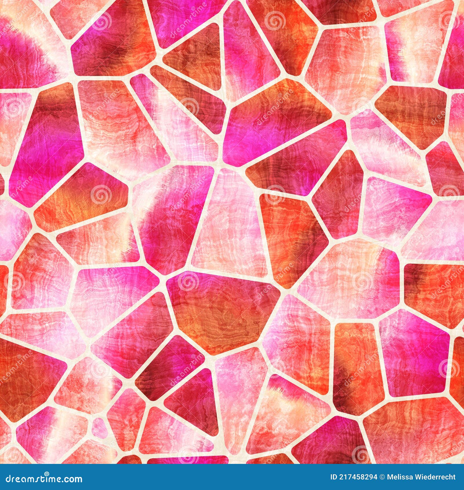 Seamless Geo Tile Shape Collage Surface Pattern Stock Photo - Image of ...