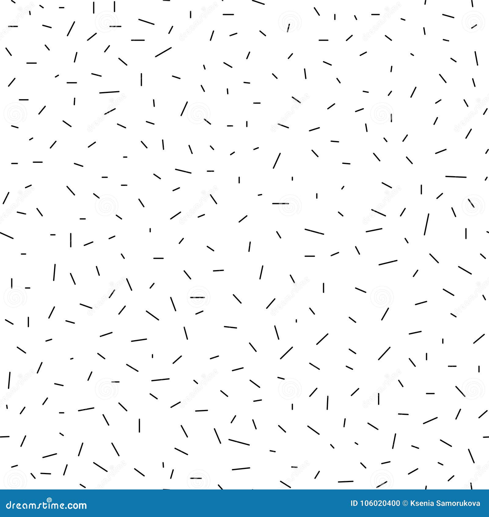 Seamless Geometric Abstract Pattern - Dashes Stock Vector ...