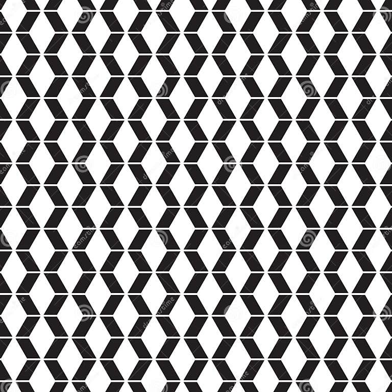 Seamless Geometric Abstract Zig Zap Pattern Stock Illustration ...