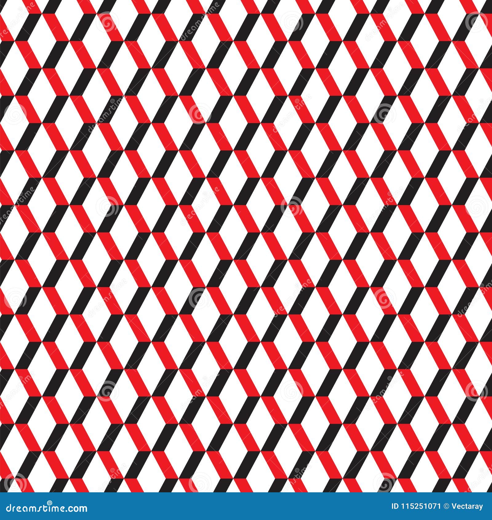 Seamless Geometric Abstract Zig Zap Pattern in Vector Format. Stock ...