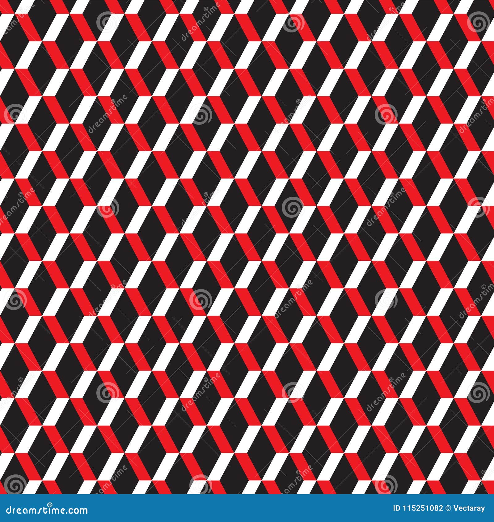 Seamless Geometric Abstract Zig Zap Pattern in Vector Format. Stock ...