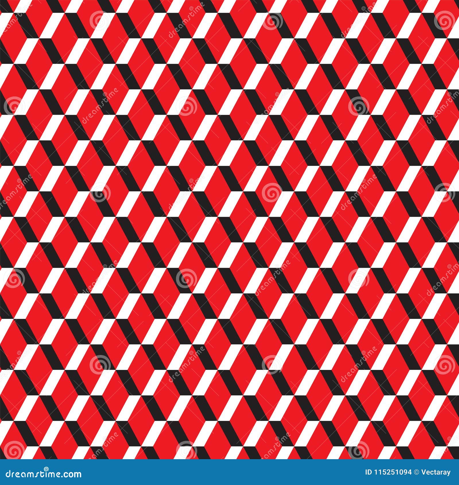 Seamless Geometric Abstract Zig Zap Pattern in Vector Format. Stock ...