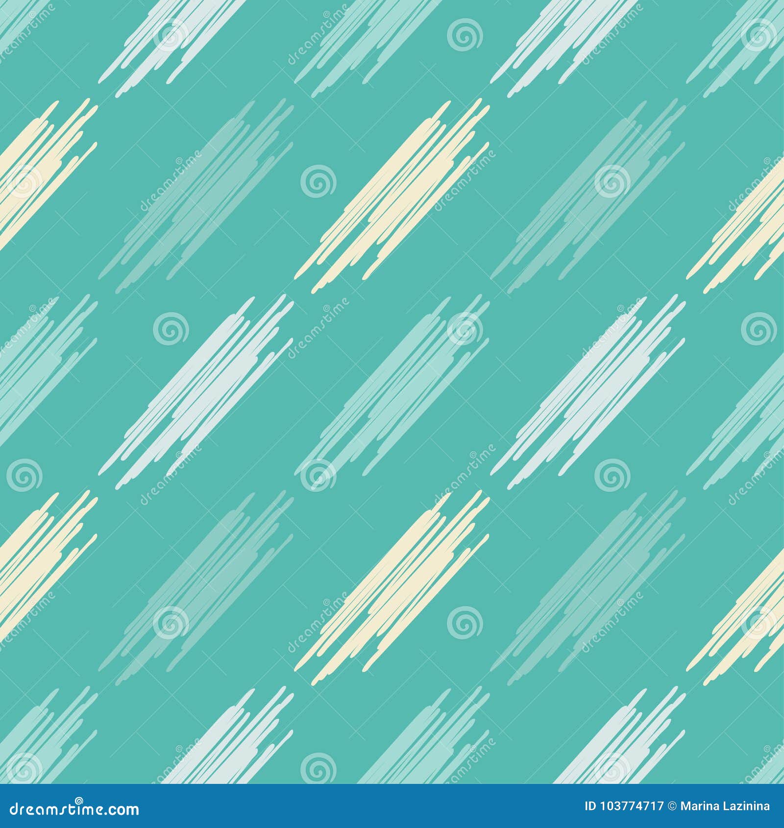 Seamless Geometric Background. Scribble Texture Stock Illustration ...