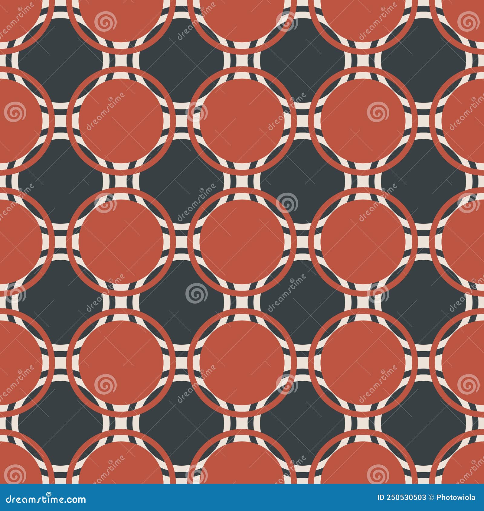 Seamless Geometric Background Stock Illustration - Illustration of ...