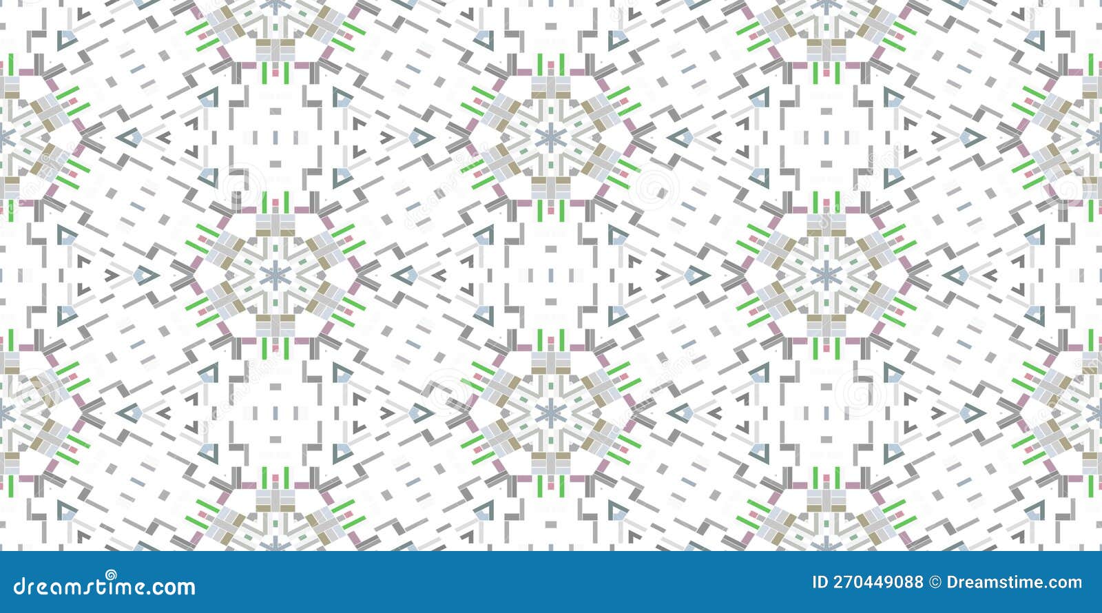 Seamless Geometric Blocks Style Background Textures Stock Illustration ...