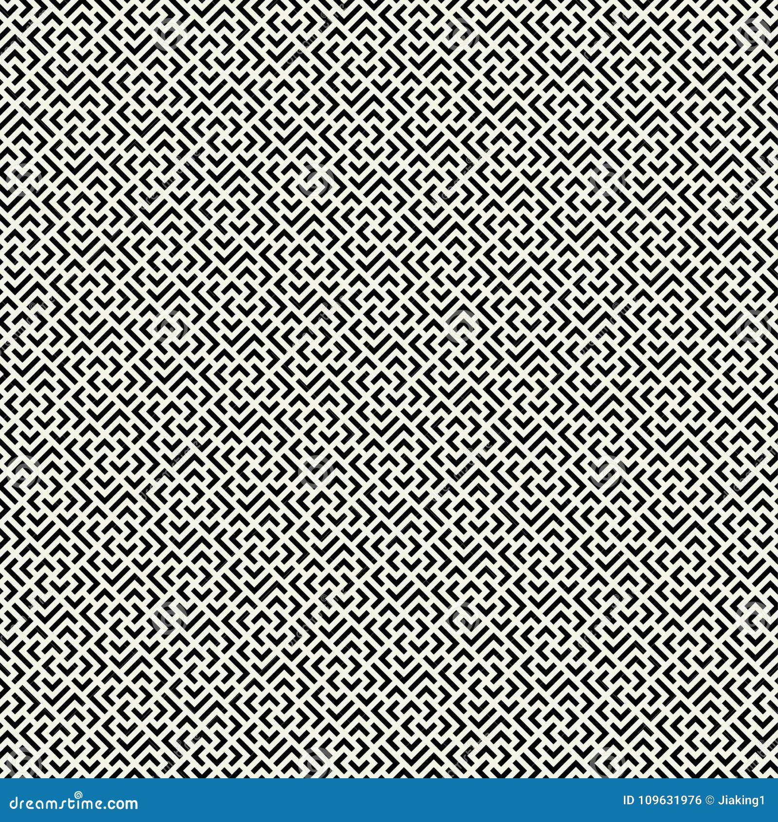 Seamless Geometric Chinese Line Pattern, Vector Stock Vector ...