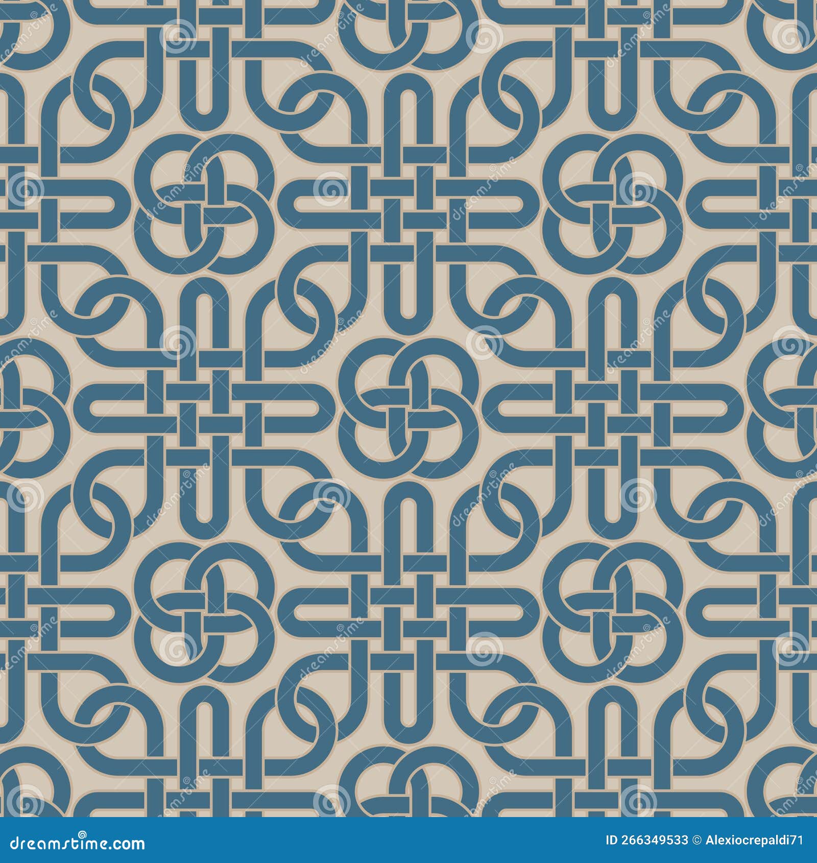 Interlaced Blue Pattern Vector Illustration | CartoonDealer.com #4639816