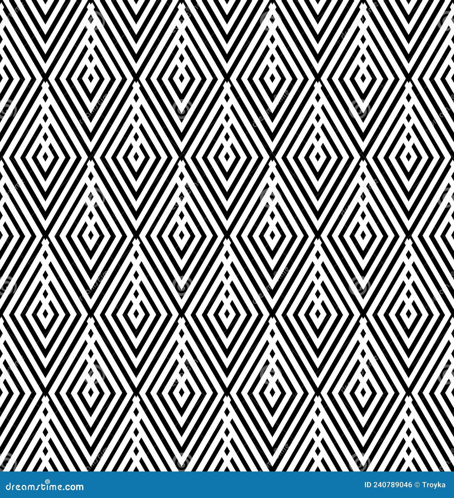 Seamless Geometric Diamonds Pattern. Striped Lines Texture Stock Vector ...