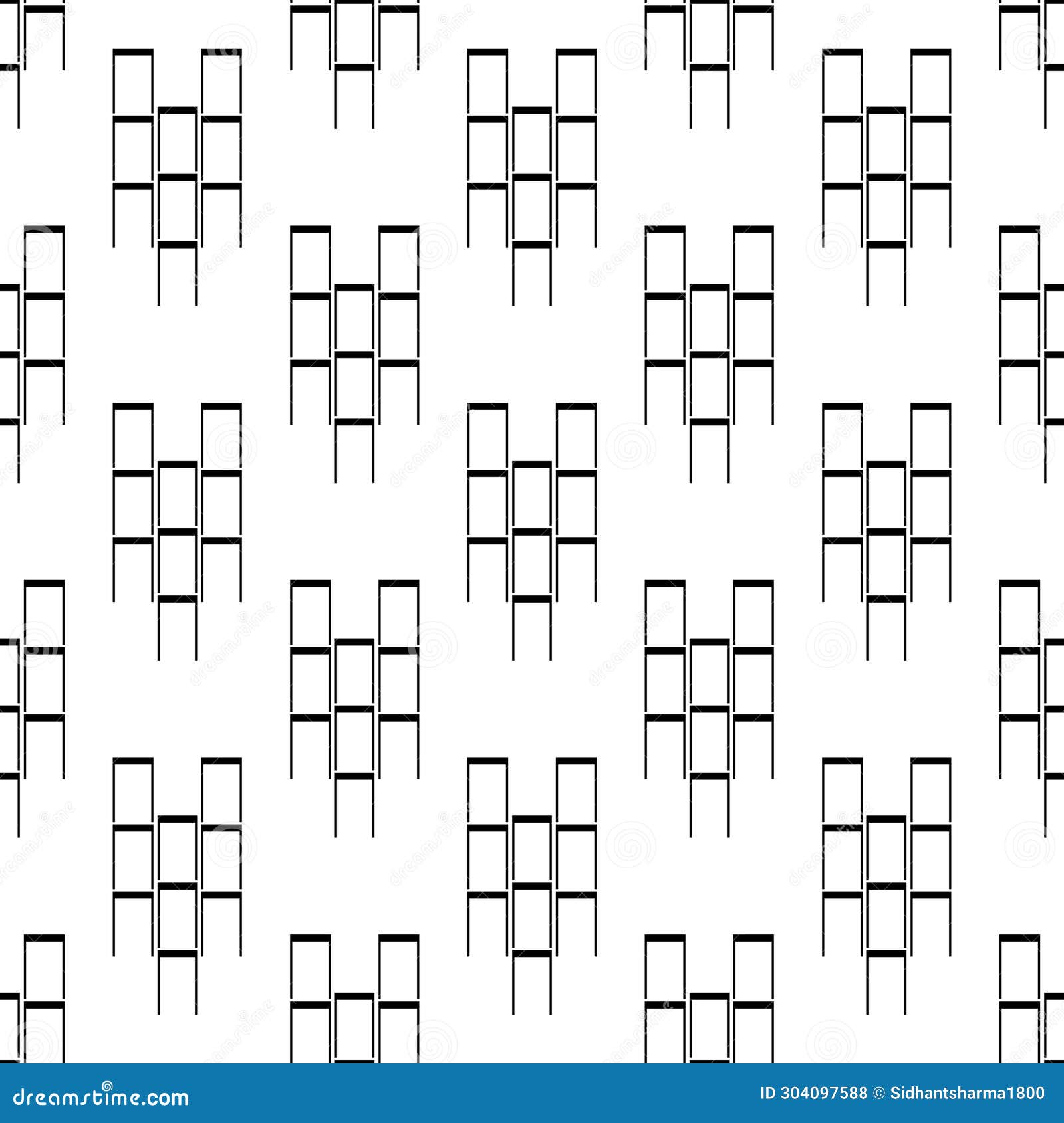 Seamless Geometric Element Repeated Design Fabric Textile Tile Interior ...