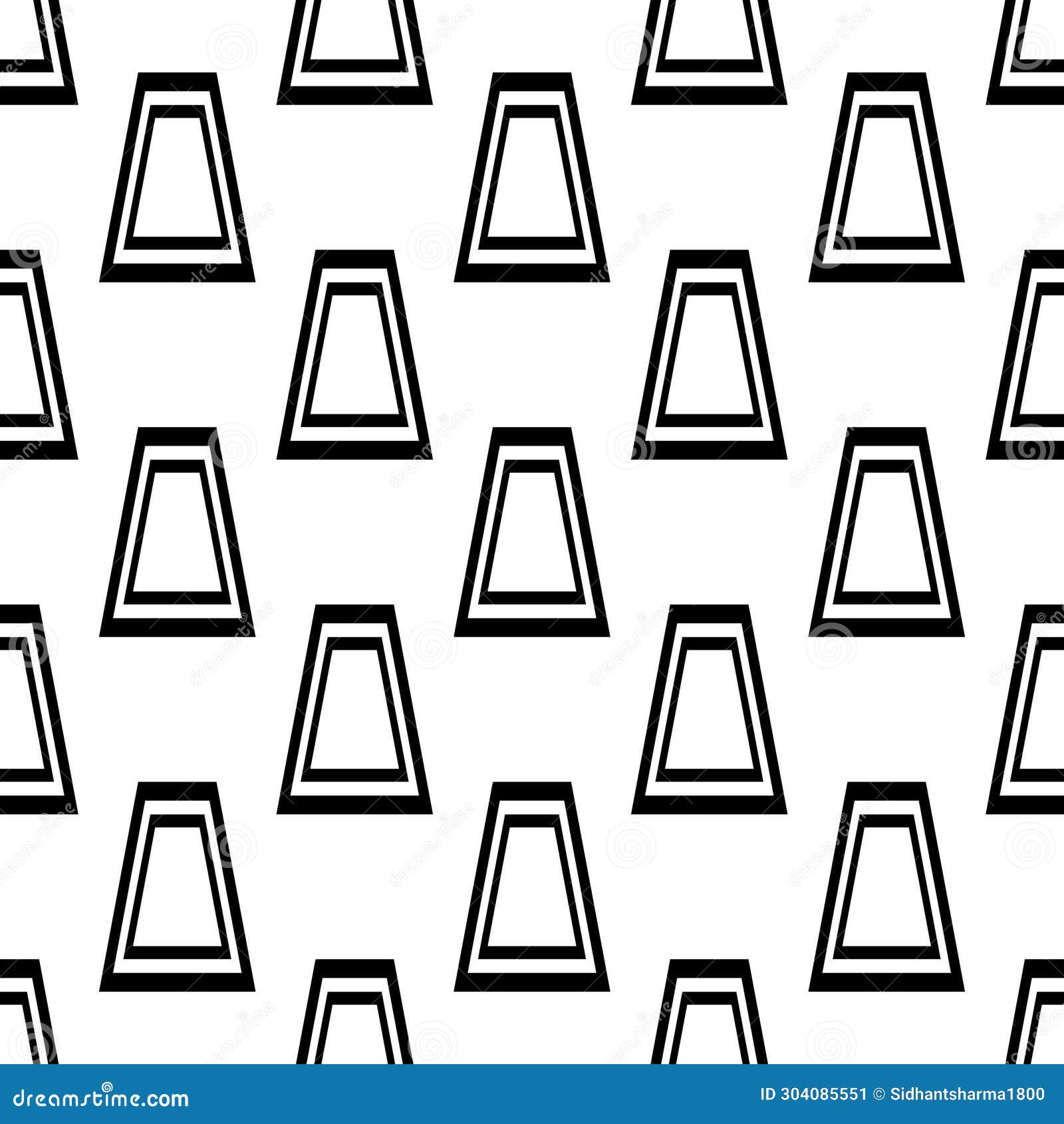 Seamless Geometric Element Repeated Design Fabric Textile Tile Interior ...