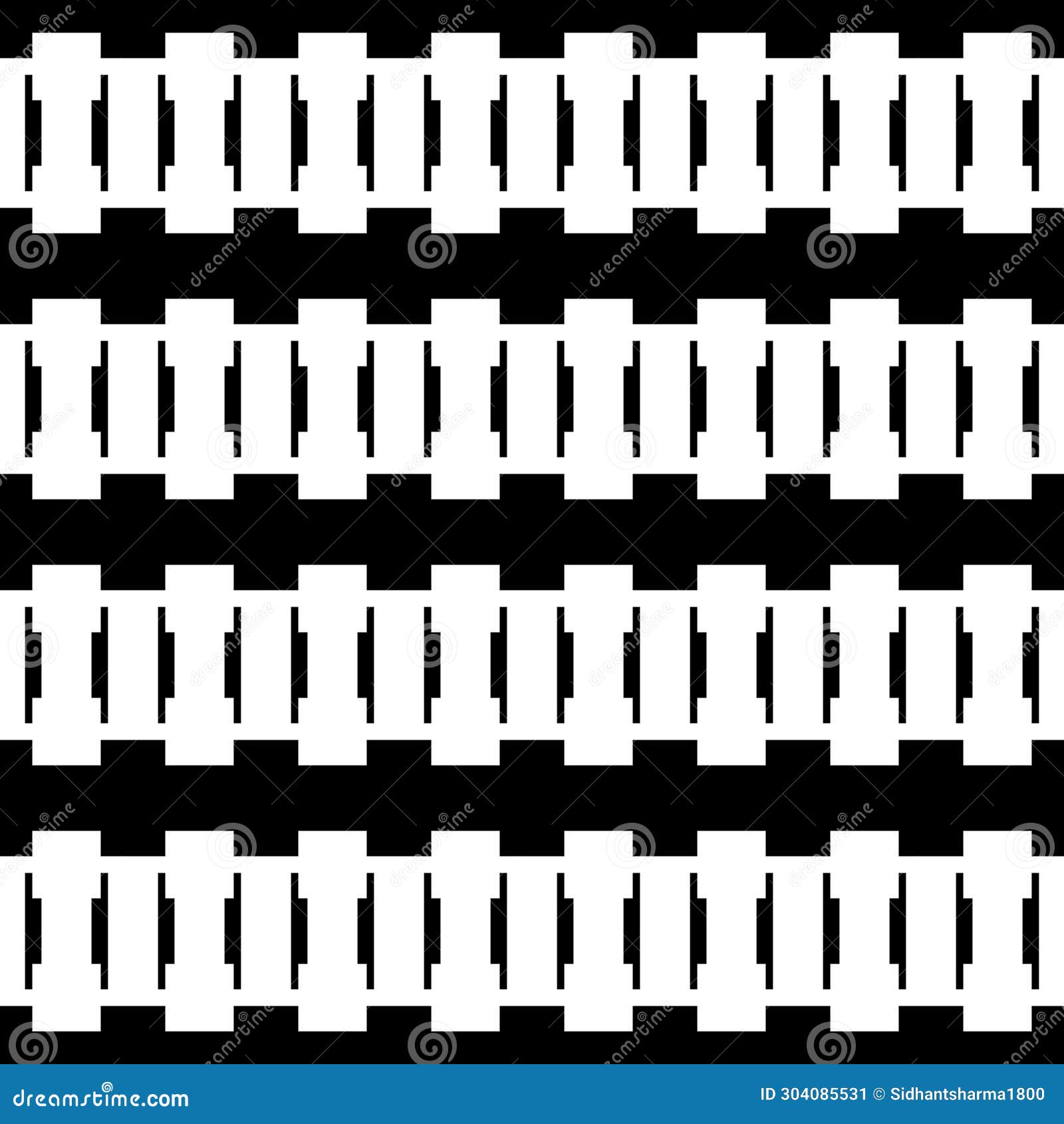 Seamless Geometric Elements Repeated Design Fabric Textile Tile Useable ...