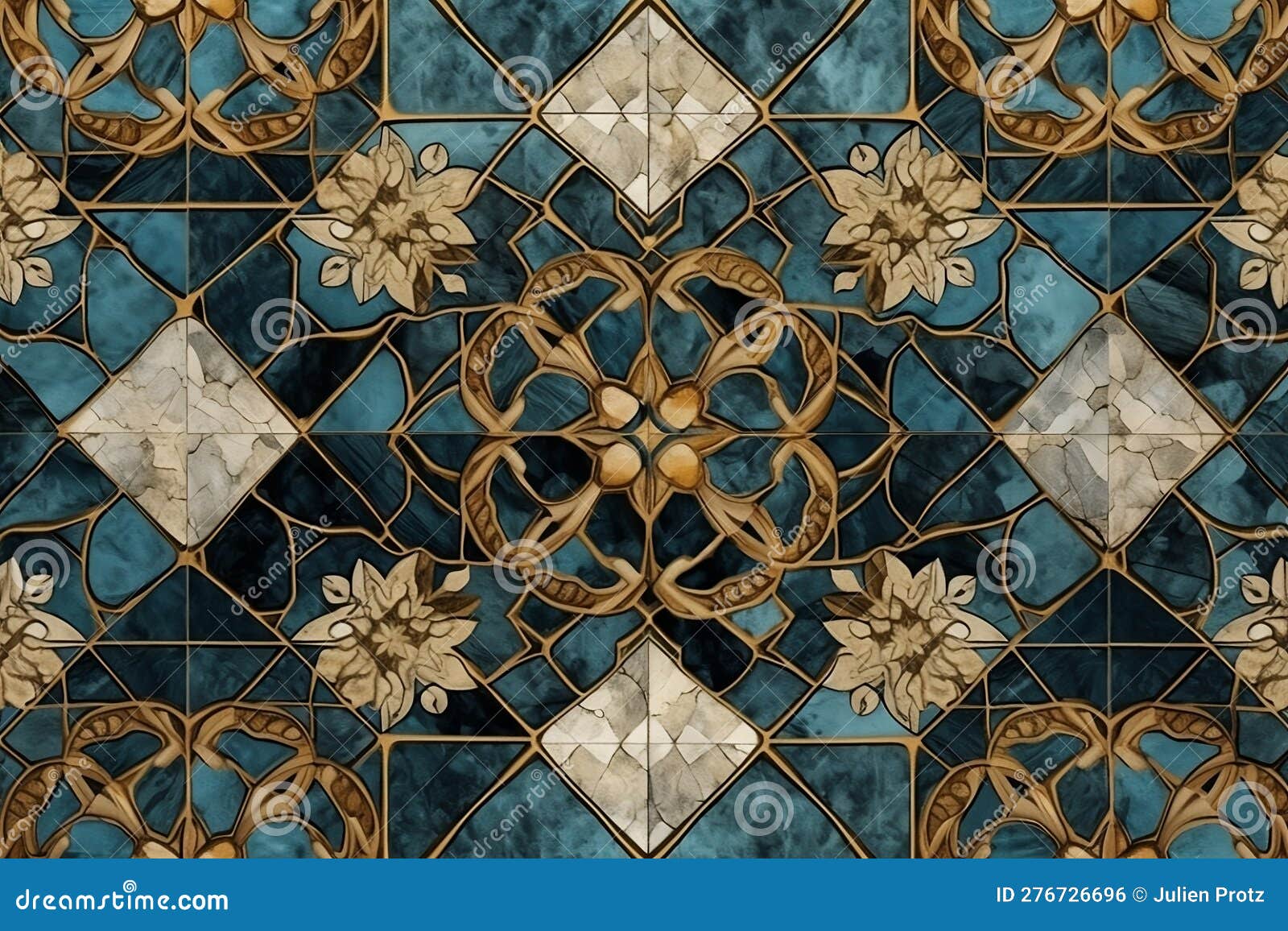 Tile Texture Background with a Unique Abstract Pattern and Plenty of ...
